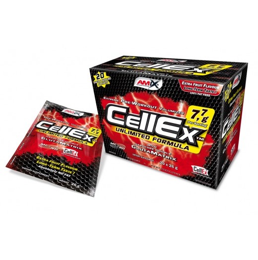 AMIX-CellEx(R) Unlimited Sachets 26g fruit punch