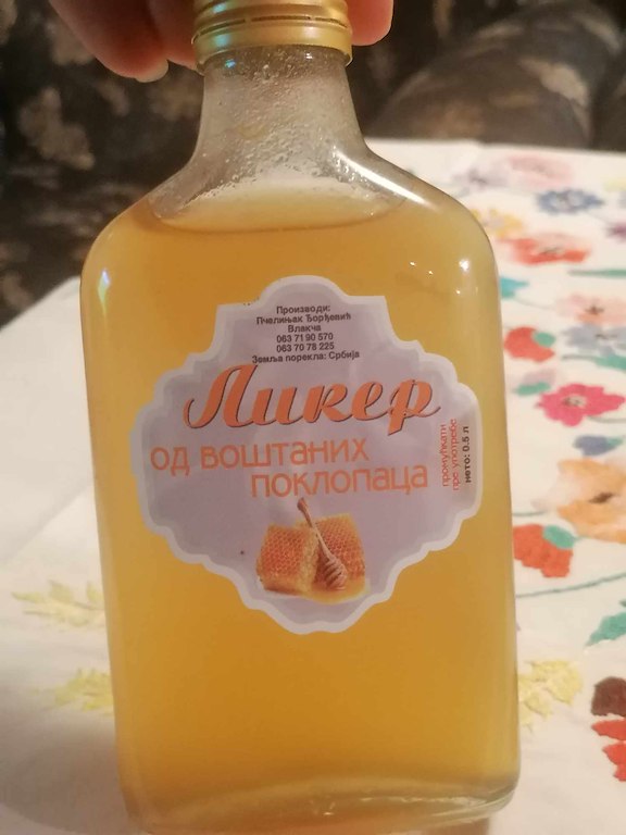 Liker od voštanih poklopaca (cena po 0.5 litara)