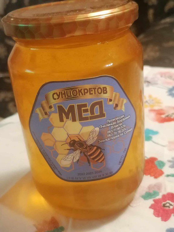 Suncokretov med