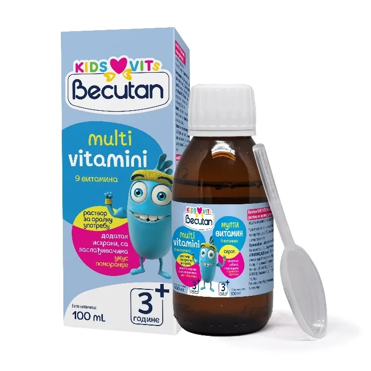 BECUTAN KIDS MULTI SIRUP 100ML