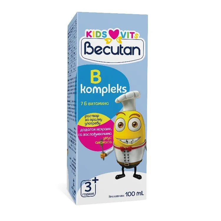 BECUTAN KIDS VIT B COMLEX SIRUP 100ML