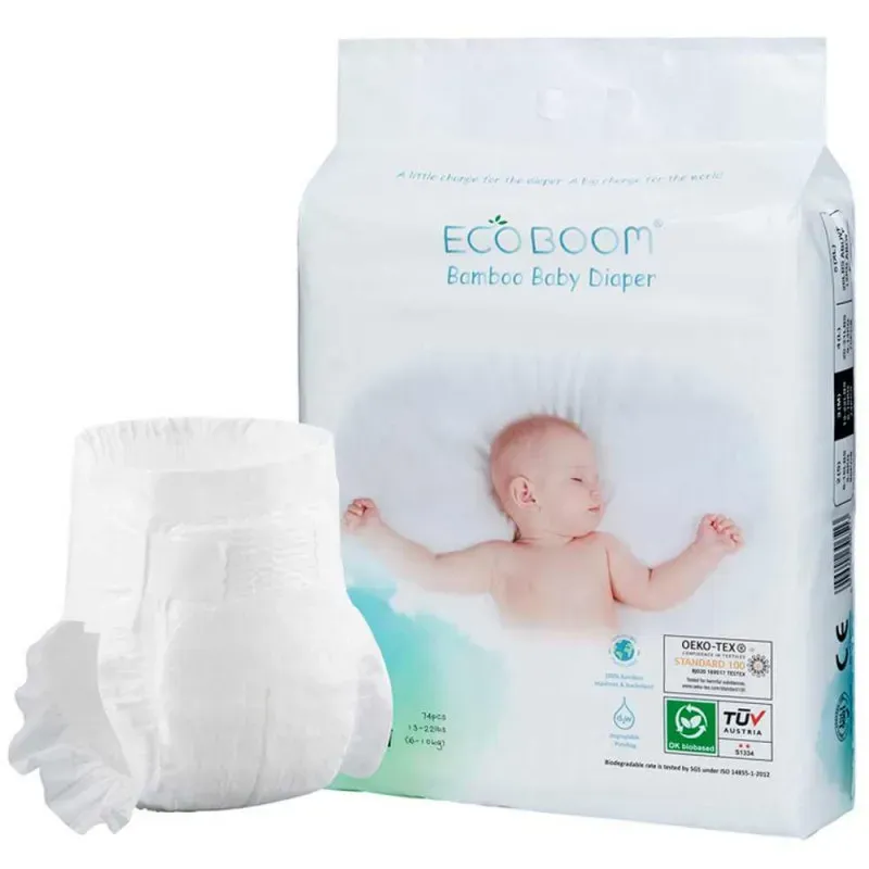 ECO BOOM PELENE vel M (6-10kg) 74 kom