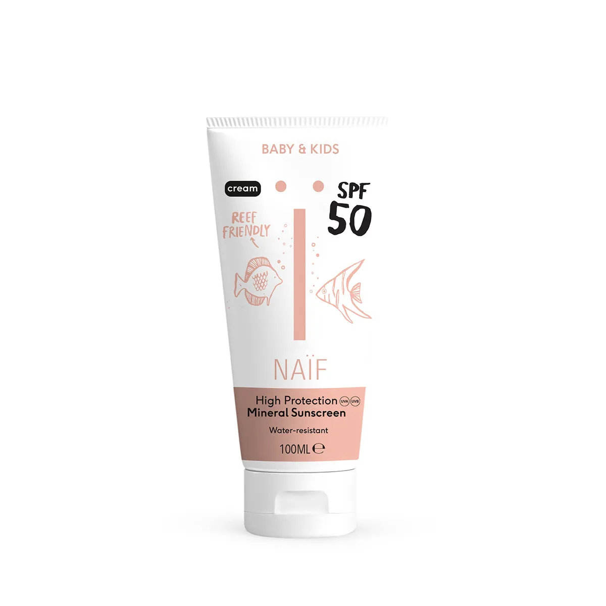 NAIF KREMA ZA SUNCE ZA BEBE I DECU spf50 100ml