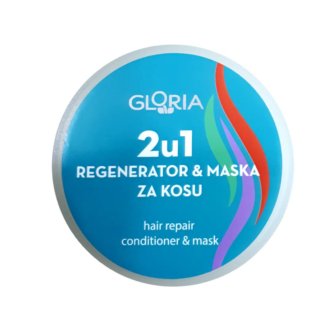 GLORIA 2 U 1 REGEN I MASKA ZA KOSU 200 ML