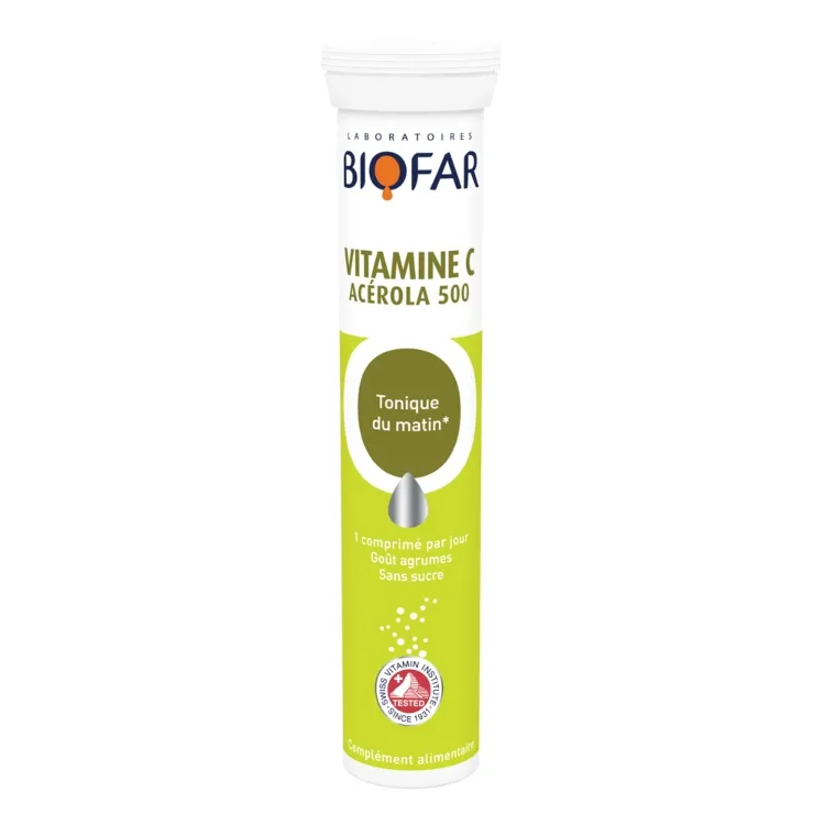 BIOFAR VIT.C 500MG ACEROLA EFF.A20