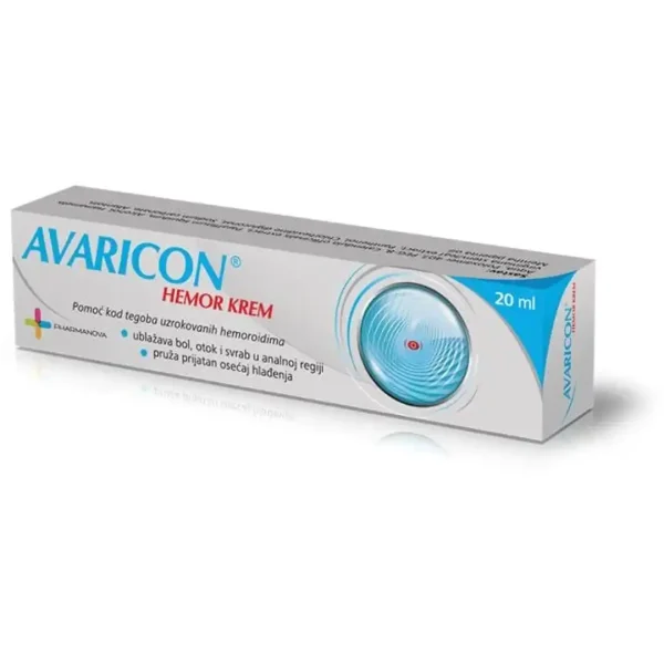 AVARICON HEMOR KREMA 20ml PHARMANOVA