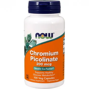 NOW CHROM PICOLINAT CPS 100x200mcg