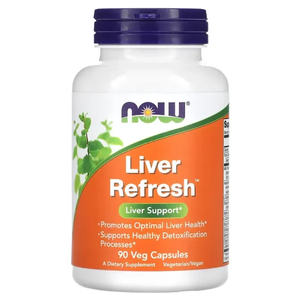 NOW LIVER REFRESH 90 VEG CPS