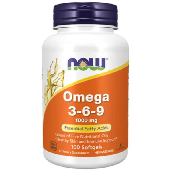 NOW OMEGA 3-6-9 CPS.100X1000MG