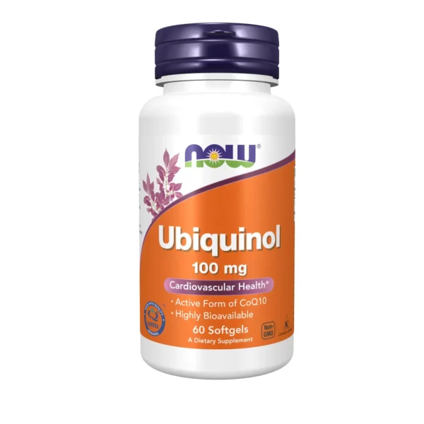 NOW UBIQUINOL 60X100MG