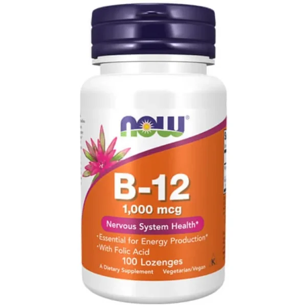 NOW VITAMIN B12 TBL 100X1000MCG