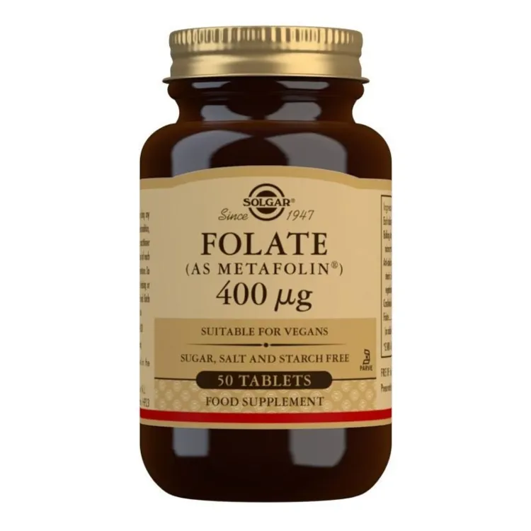 SOLGAR FOLATE as metafolin 400mcg a50