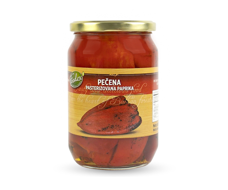 Pečena pasterizovana paprika 680g