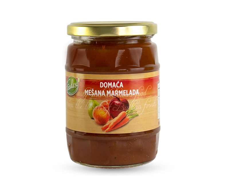 Domaća mešana marmelada 700g