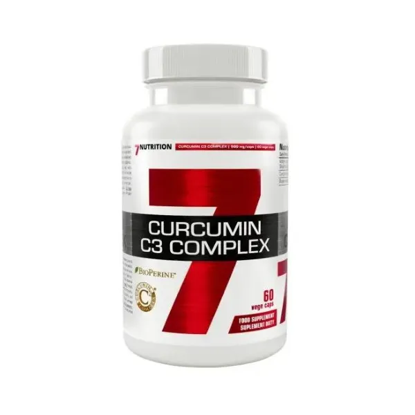 7 NUTRITION CURCUMIN C3 COMPLEX 500MG 60 CPS