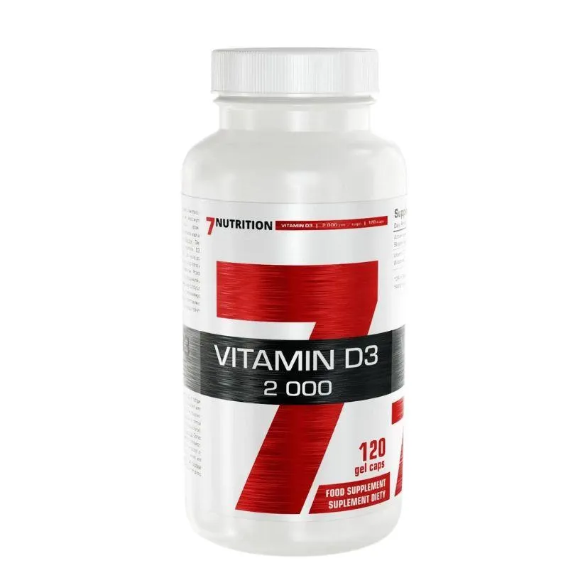 7 NUTRITION VITAMIN D3 2000 120CPS