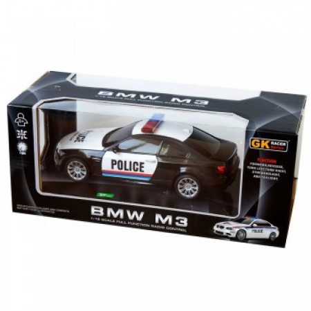 GK BMW M3 police prowl car 1:18 RC ( GK1803 )