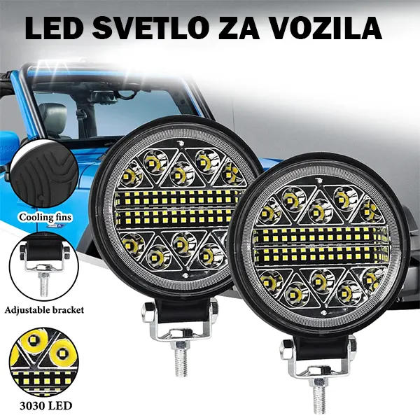 LED svetlo za radna vozila 102W