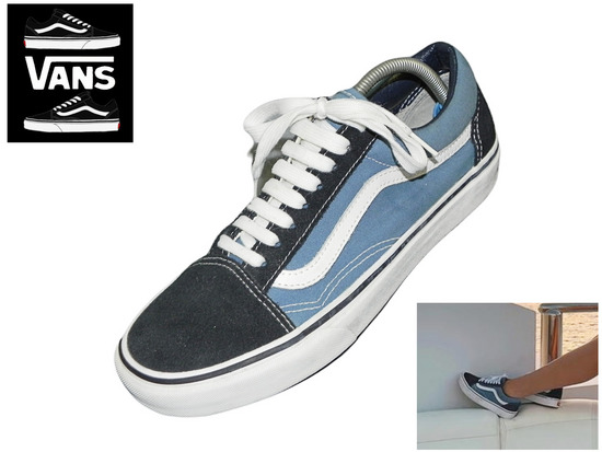 **VANS old skool**patike-kože/tekstil-kao nove