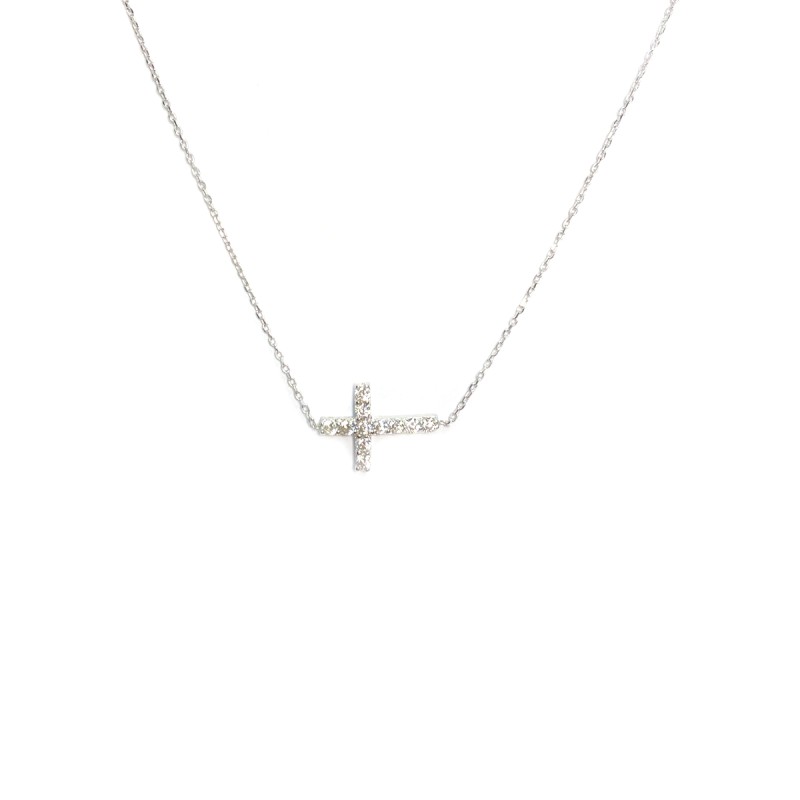 Necklace Cross W