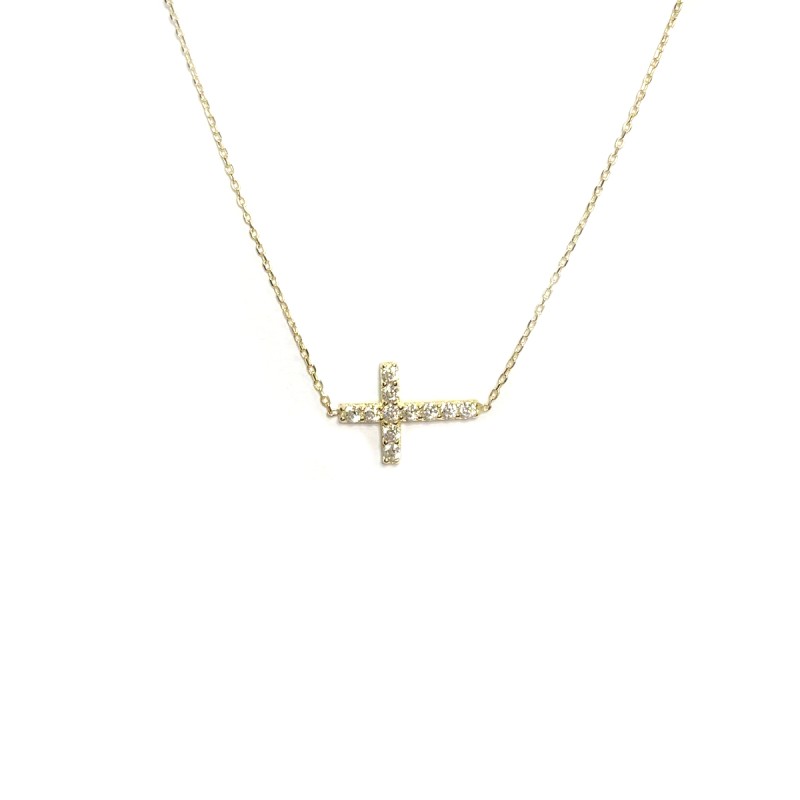 NECKLACE CROSS Y