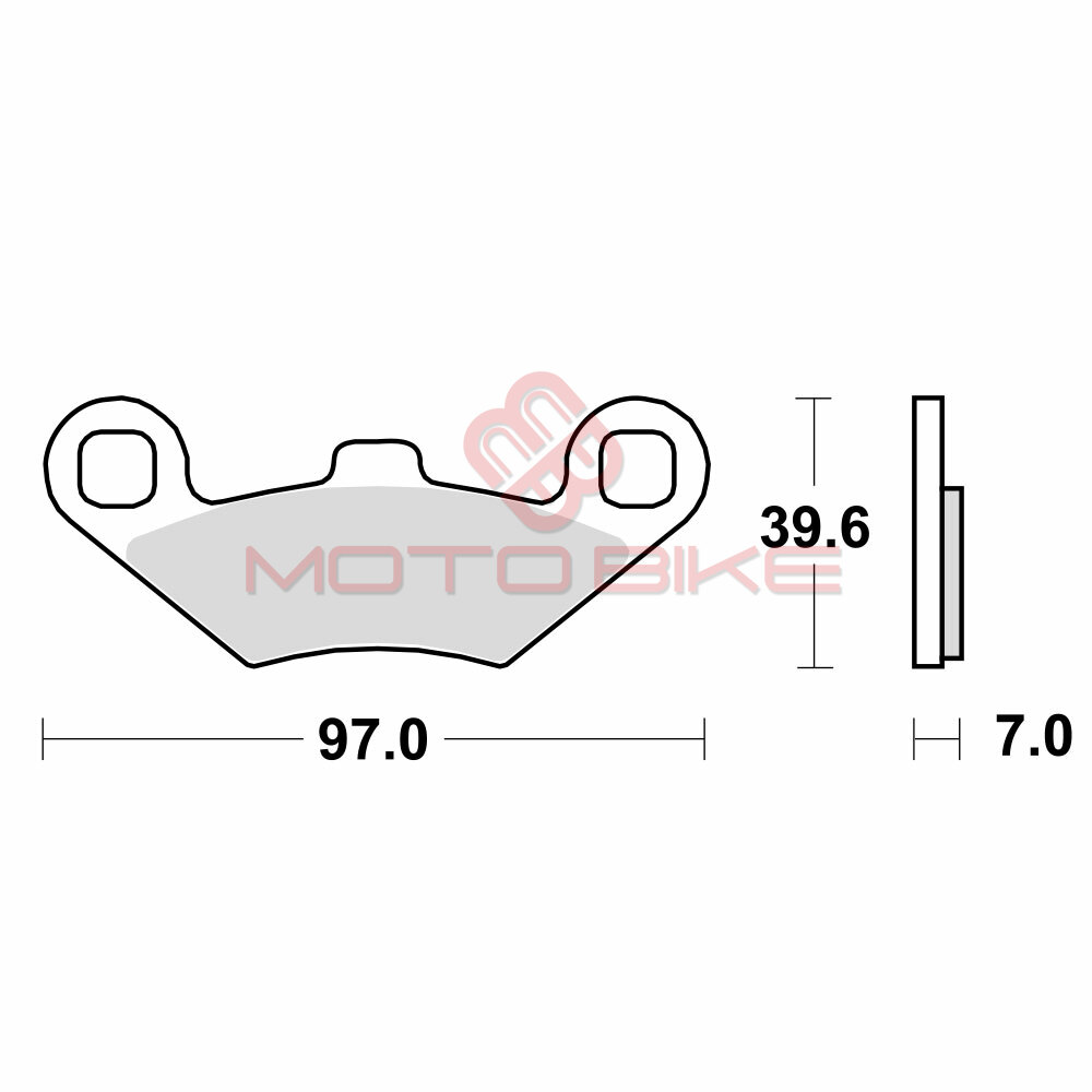 Disk pločice TRW MCB761SI ( SINTER )