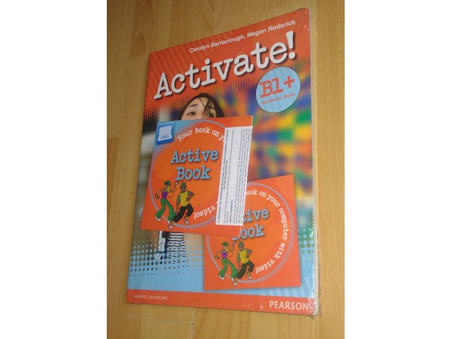 ACTIVATE B1+ UDZBENIK NOVO U CELOFANU PEARSON