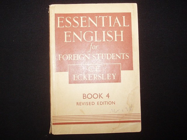 Essential English for foreign students book 4.