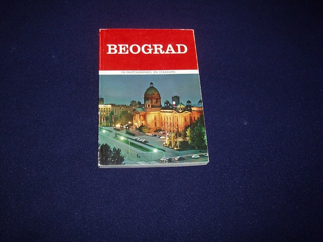 Beograd,vodic,Turistkomerc,francuski,oko 1970