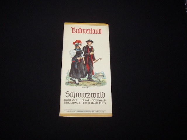 Schwarzwald,turisticki vodic,oko 1960