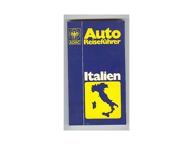 ADAC AUTO Reisefuhrer,Italien,1972