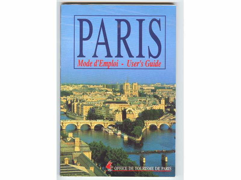 Paris,vodic francusko/engleski,1998