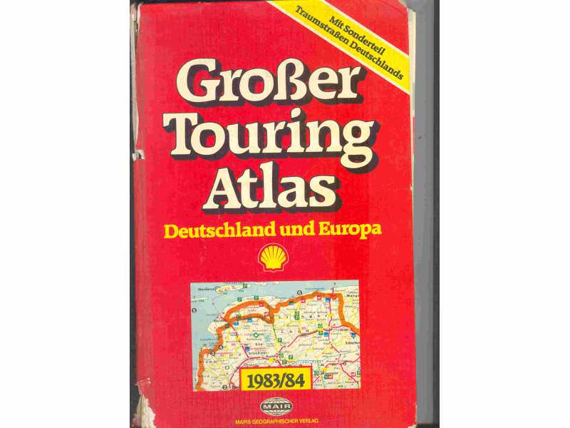 GROSER TOURING ATLAS,Deutschland und Evropa