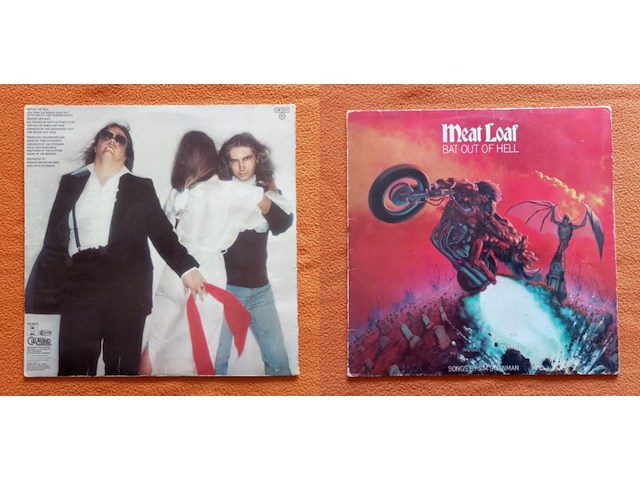 MEAT LOAF - Bat Out Of Hell (LP) Made in Holland