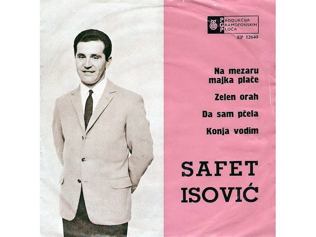 Safet Isović – Na Mezaru Majka Plače Vinyl, 7`, EP