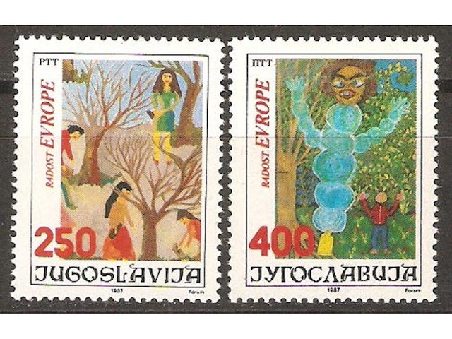 1987 - Radost Evrope MNH