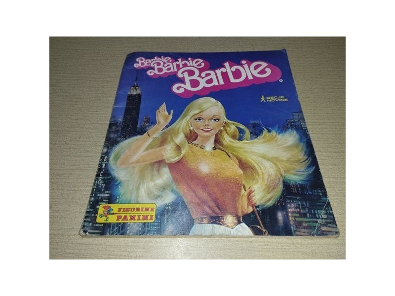 Album sa slicicama Barbie 1983 popunjen