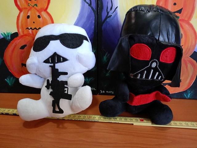 Star Wars Darth Vader i Stormtrooper Plišani novi