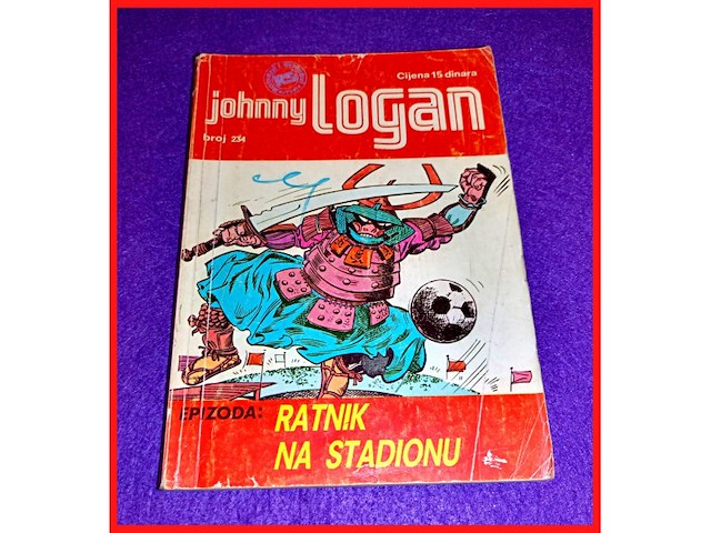 Johnny Logan 11 RATNIK NA STADIONU Superstrip 234 ✰✰✰