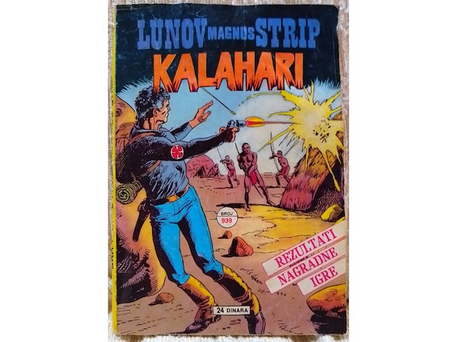 LUNOV MAGNUS STRIP 939 Mister No - Kalahari