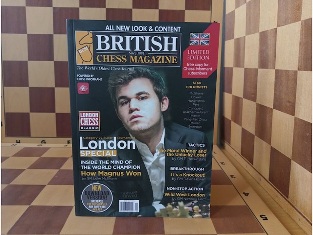 British Chess Magazine 2016 god. (sah)