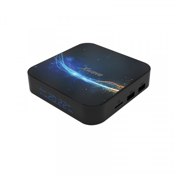 Xwave TV BOX 310 Smart TV 4K/Android10/4GB/64GB/BT/LED displej/HDMi/RJ45/Dual Wifi 2.4/5Ghz/2xUSB ( 146153 )