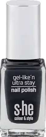 s-he colour&style
gel-like'n ultra stay lak za nokte- 322/431, 10 ml