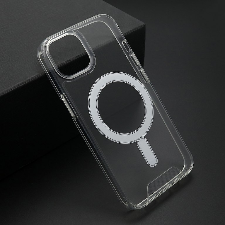 Zastitna maska (futrola) STANDARD MagSafe - iPhone 11 Pro (5.8) providna (bela) (MS)