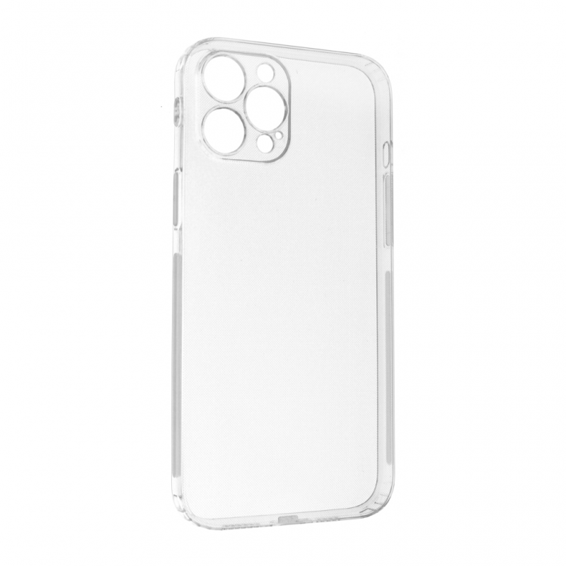 Zastitna silikonska maska (futrola) Ultra Thin with pluggy - iPhone 12 Pro Max Transparent