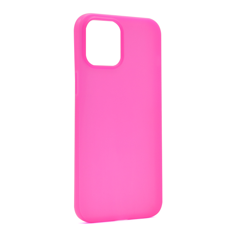 Zastitna ultra tanka (skin) maska / futrola KOLOR - iPhone 12 Pro Max (6.7) pink (MS)