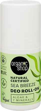 organic shopDeo roll-on, alge i miinerali, 50 ml