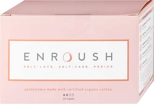 Enroush
SELF-LOVE. SELF-CARE. PERIOD Higijenski dnevni ulošci - regular, 24 kom