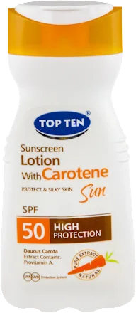 TOP TEN
Carotene Sun losion za zaštitu od sunca, SPF 50, 200 ml
