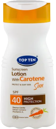 TOP TEN
Carotene Sun losion za zaštitu od sunca, SPF40, 200 ml